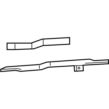 23115309 - Genuine GM Brace Assembly, Front Fender Rear Upper