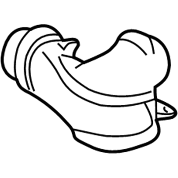 15995699 - Genuine GM Adapter Assembly, Air Cleaner Outlet Duct