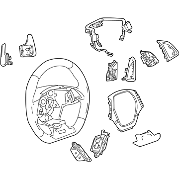 Gm Steering Wheel Parts
