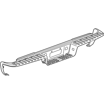 23108158 - Genuine GM Pad, Rear Bumper Step *Anthracite