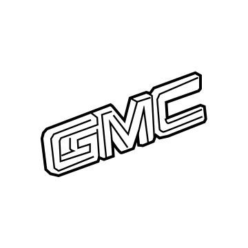GMC Terrain Emblem - Guaranteed Genuine GMC Parts