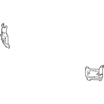 23365569 - Genuine GM Bracket Assembly, Front Bumper Imp Bar