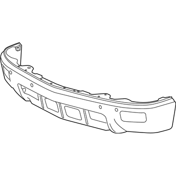 22944859 - Genuine GM Bar, Front Bumper Imp *Chrome *Chrome
