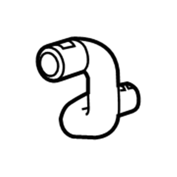 84463185 - Genuine GM Radiator Inlet Hose