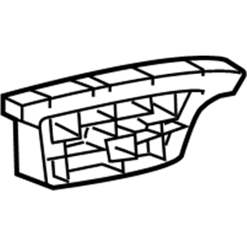 22806323 - Genuine GM Guide,Front Bumper Fascia