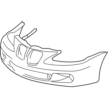 Pontiac Grand Prix Bumper - Guaranteed Genuine Pontiac Parts