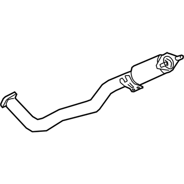 84486633 - Genuine GM EXHAUST FRONT PIPE ASSEMBLY