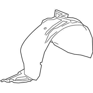 2021 Chevrolet Blazer Fender Splash Shield