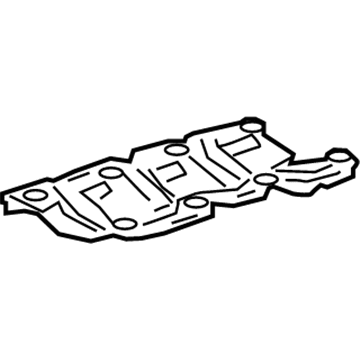 12669025 - Genuine GM Baffle, Oil Pan Front