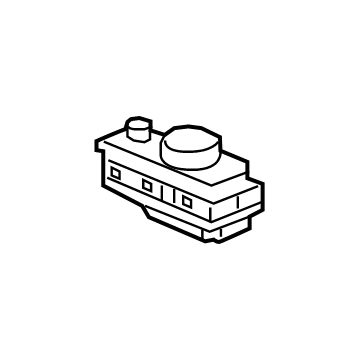84900063 - Genuine GM Switch Assembly, Infotainment Cont *Black