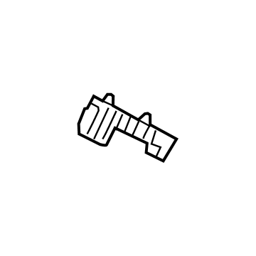 84362701 - Genuine GM Guide Assembly, Front Bpr Fascia