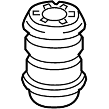 84076743 - Genuine GM Bumper, Rear Shock Absorber