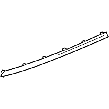 84795605 - Genuine GM Molding, Rear Bpr Fascia *Galvano Silvv