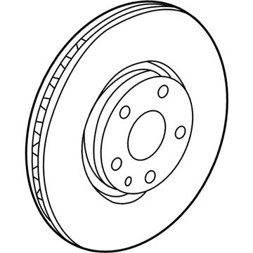 13528522 - Genuine GM Front Brake Rotor