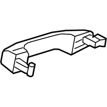 13534897 - Genuine GM Handle Kit, Front S/D O/S