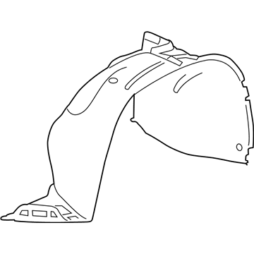 84498371 - Genuine GM Liner Assembly, Front W/H