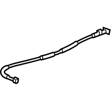 84246358 - Genuine GM Latch Assembly, Rear Seat