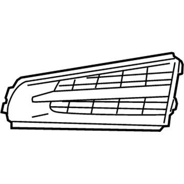 22787985 - Genuine GM Bezel, Front Fog Lamp