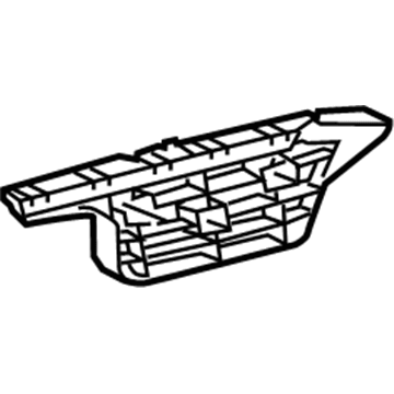 23238319 - Genuine GM Guide Assembly, Front Bumper Fascia