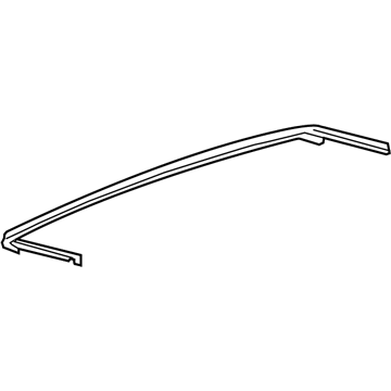 84991405 - Genuine GM Deflector Assembly, Sun Rf Air