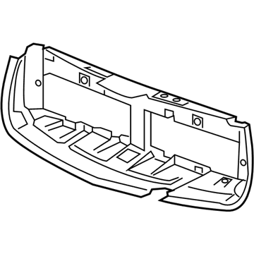 23368097 - Genuine GM Baffle Assembly, Rad Air