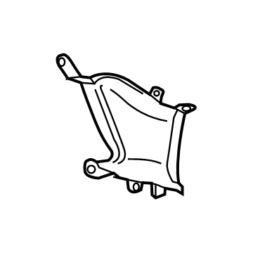 84112310 - Genuine GM Duct, Front Bpr Fascia Otr Air