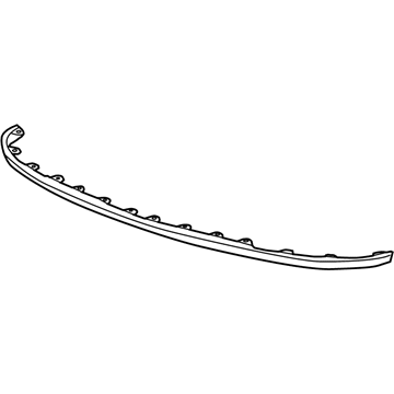 20849309 - Genuine GM Deflector, Front Bumper Fascia Air