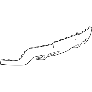 22829476 - Genuine GM Rear Bumper Cover Lower