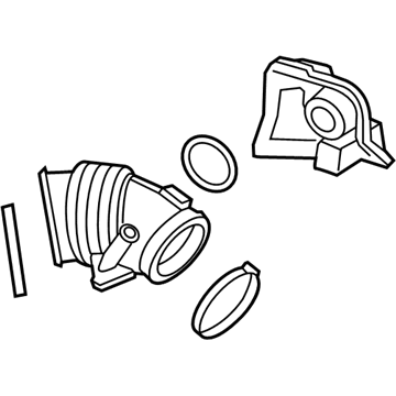 20999632 - Genuine GM Duct Assembly, Air Cleaner Outlet