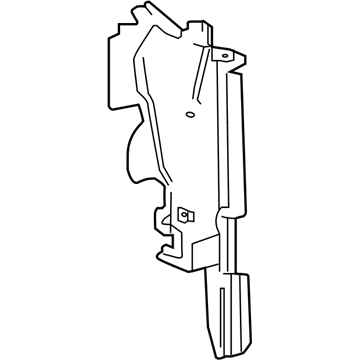 84588214 - Genuine GM Baffle, Rad Air Si Upr