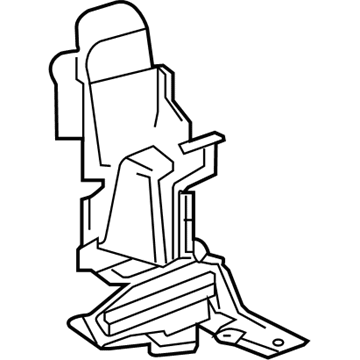 84588218 - Genuine GM Baffle, Rad Air Si Lwr