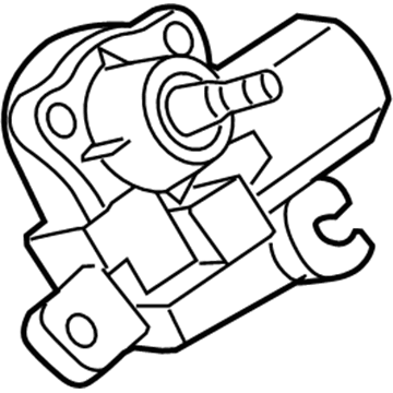 23108338 - Genuine GM Motor Assembly, Rear Window Wiper