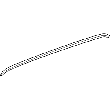 22825853 - Genuine GM Weatherstrip Assembly, Rear Door Roof Drip