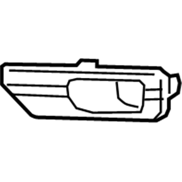 22814527 - Genuine GM Grille,Front Lower