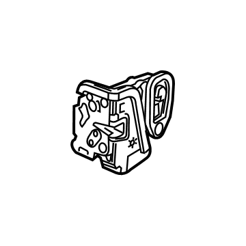 2018 Chevrolet Equinox Door Lock Actuator