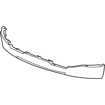 23450920 - Genuine GM Deflector, Front Bumper Fascia Air