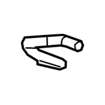 84375232 - Genuine GM Hose, Rad Surge Tk Ovfl