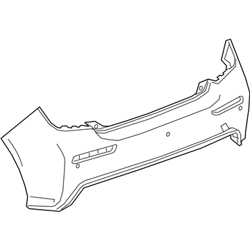 Chevrolet Sonic Bumper - Guaranteed Genuine Chevrolet Parts