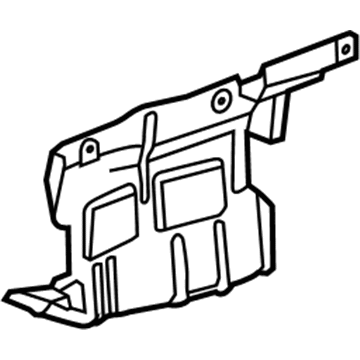 95238064 - Genuine GM Shield,Front Wheelhouse Splash