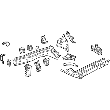 84488840 - Genuine GM Rail Assembly, F/Cmpt Si