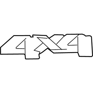 23490447 - Genuine GM Decal, Pick Up Box Side