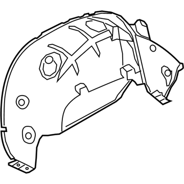 84507680 - Genuine GM Liner Assembly, Rear W/H