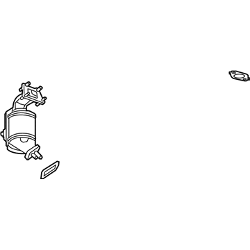 GMC Acadia Catalytic Converter - Guaranteed Genuine GMC Parts