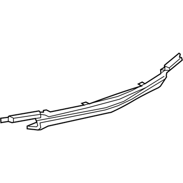 23473101 - Genuine GM Extension Assembly, Rear Bumper Fascia