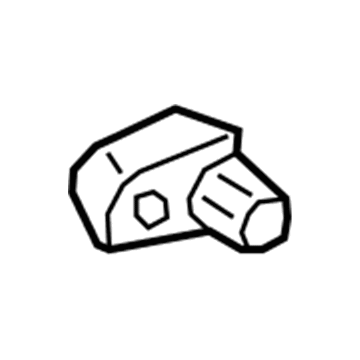 13522324 - Genuine GM Bezel, Front S/D Lk Cyl *Serv Primer