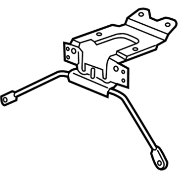 39107387 - Genuine GM Bracket Assembly, Hood Prim Lat Mt Pnl