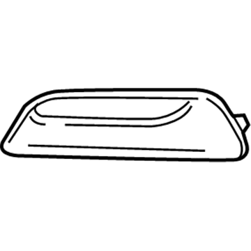 20768847 - Genuine GM Grille, Radiator Lower Outer