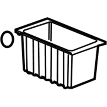 25971646 - Genuine GM Tray, Front Floor Console Storage