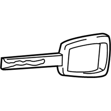 13520797 - Genuine GM Key Assembly, Dr Lk & Ign Lk (Uncoded)