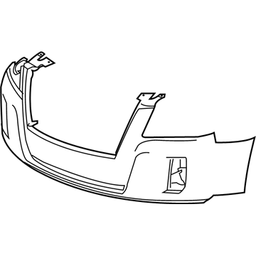 GMC Terrain Bumper - Guaranteed Genuine GMC Parts